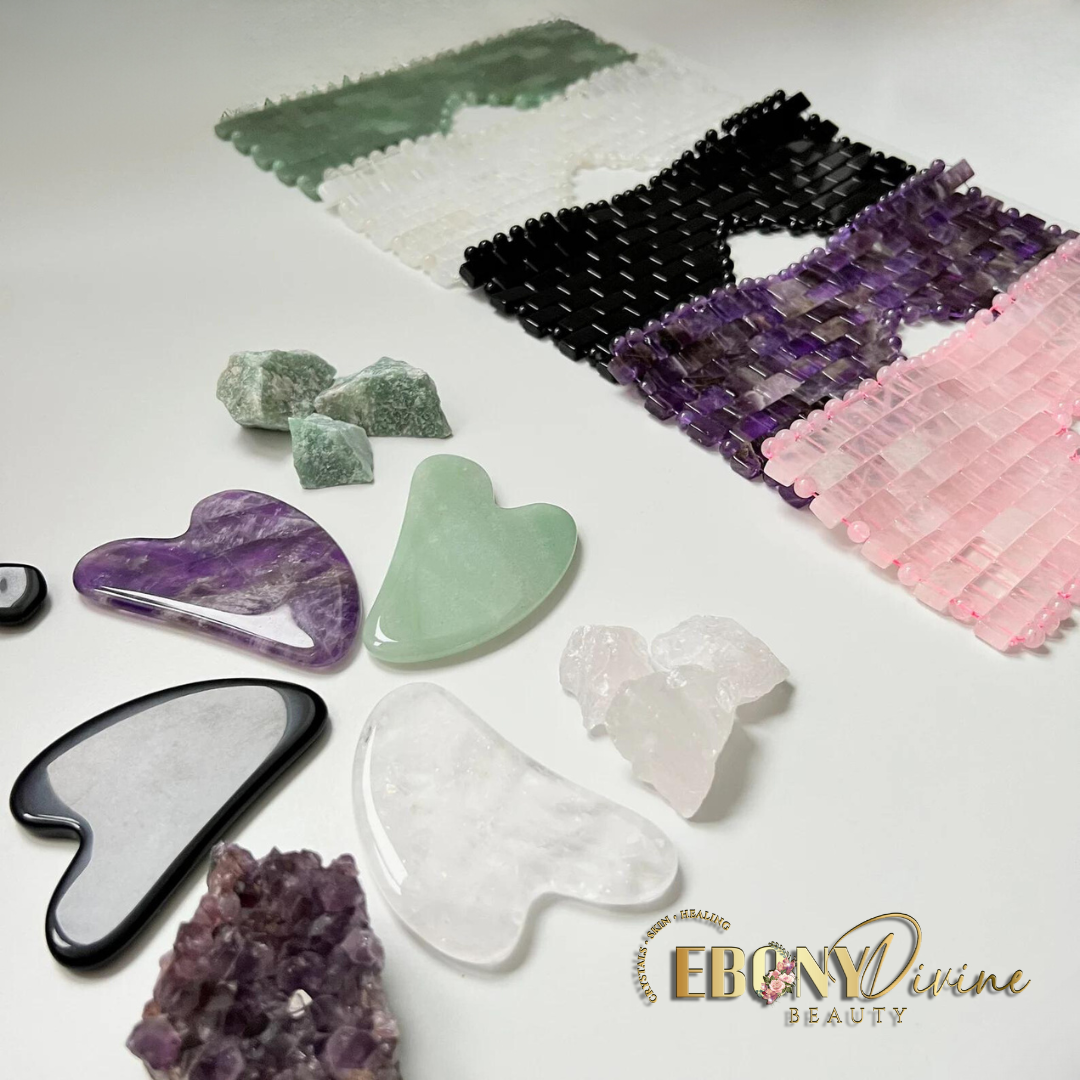 Natural Crystal Anti Aging & Skin Tightening Sleep Mask: Tranquility a